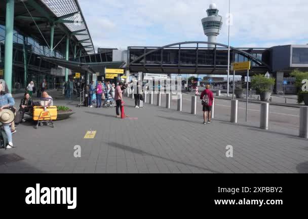 Amsterdam, North Holland, The Netherlands, June 22th, 2024: Passenger ...