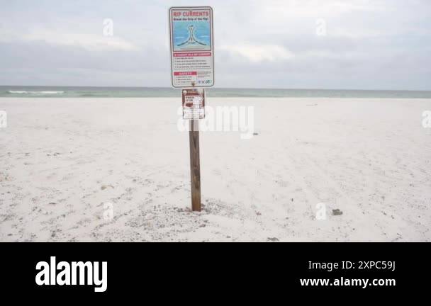 Rip currents sign Stock Videos & Footage - HD and 4K Video Clips - Alamy