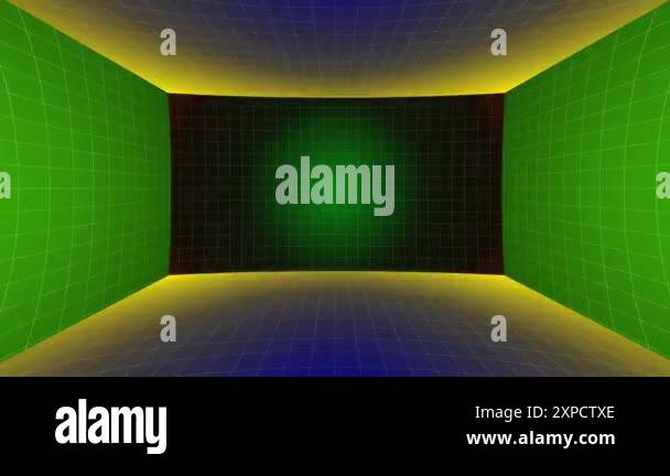 3D Room Background Stock Video in 4K High-Resolution Virtual Room ...