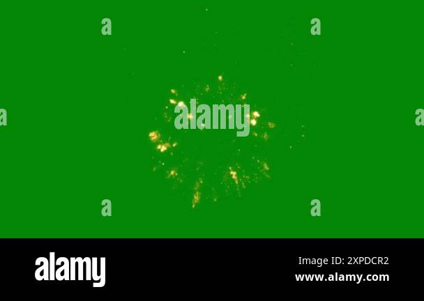 Green Screen Fireworks for Celebrations 4K,Green Screen Fireworks ...