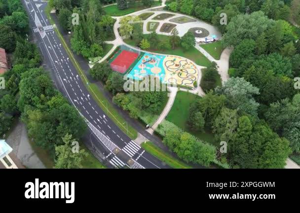 Scenic park pathways children Stock Videos & Footage - HD and 4K Video ...