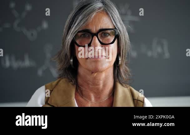 Caucasian woman teacher female professor Stock Videos & Footage - HD ...