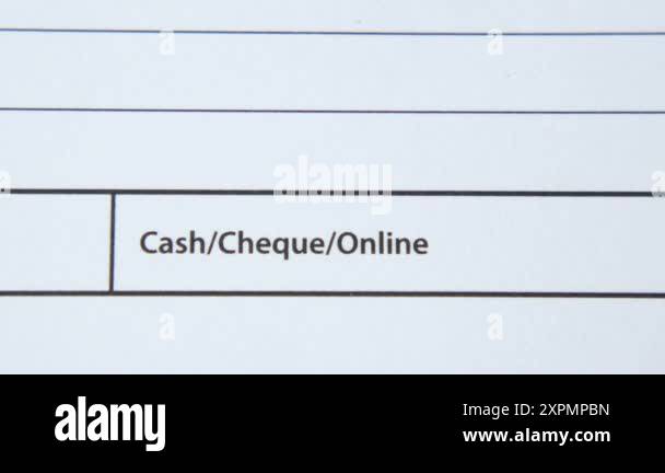 Cash a cheque Stock Videos & Footage - HD and 4K Video Clips - Alamy