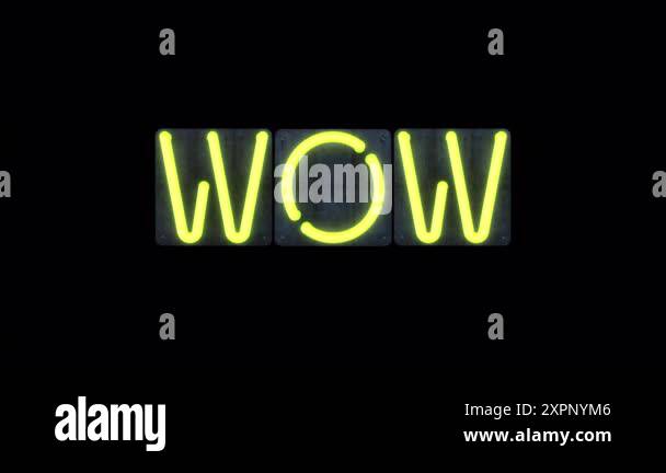 Wow alphabet Stock Videos & Footage - HD and 4K Video Clips - Alamy