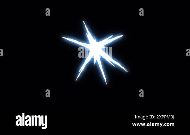 Set of Energy Explosions FX Elements on a Transparent Background. 4K ...