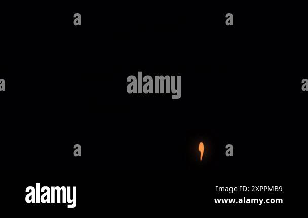 Set of Fire Flash FX Elements on a Transparent Background. 4K Cartoon ...