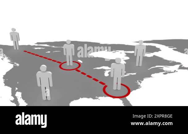 Globalization international communication system Stock Videos & Footage ...