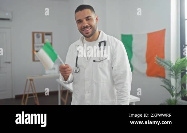 Happy male doctor flag Stock Videos & Footage - HD and 4K Video Clips ...