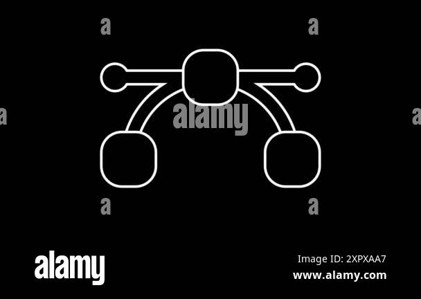 Abstract art network diagram Stock Videos & Footage - HD and 4K Video ...
