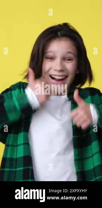 Teenage boy standing hand up Stock Videos & Footage - HD and 4K Video ...