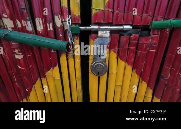 Yellow metal gate Stock Videos & Footage - HD and 4K Video Clips - Alamy