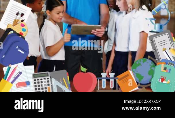 School teacher classroom scene Stock Videos & Footage - HD and 4K Video ...