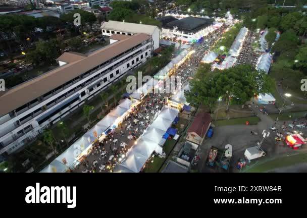 Kuching, Malaysia - August 8, 2024: Aerial View of The Kuching Festival ...