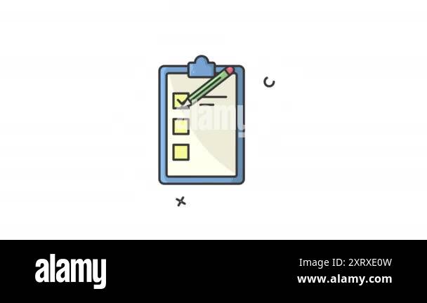 Check list planner template Stock Videos & Footage - HD and 4K Video ...
