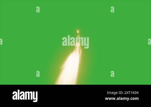 Animation video loop fire shot element on green screen background Stock ...