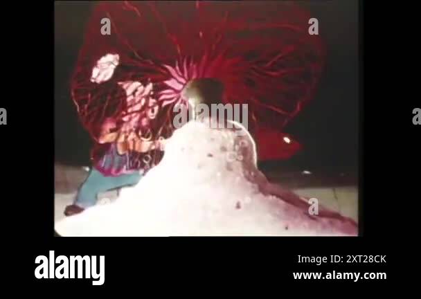 1950. Vintage animated film, a fish introduces a boy and girl to the ...