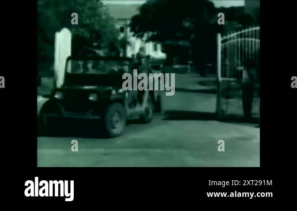 1966 - Men of the US Army Psychological Operations division work in ...