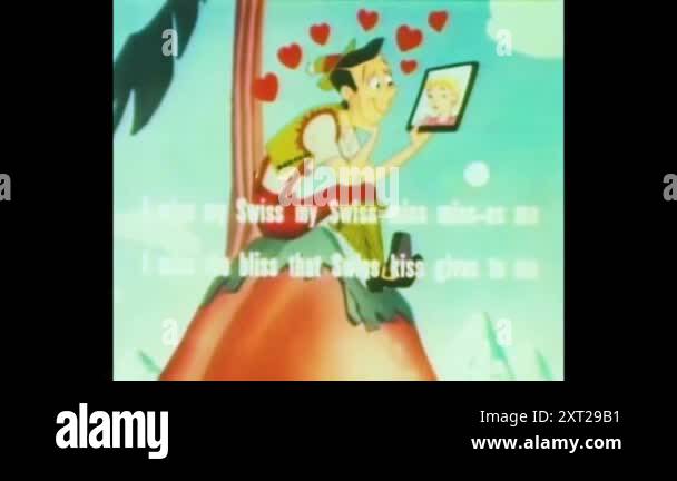 1949 - In this animated film, a mouse leads a sing-along of I Miss My ...