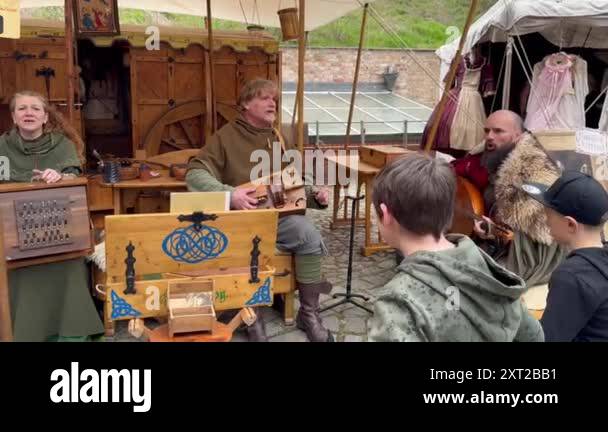 Berlin, Germany - March 30, 2024: Medieval Fair: Easter Knight ...