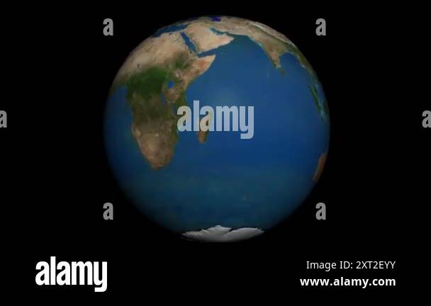 Animated globe shows the salinity of the oceans as a result of global ...