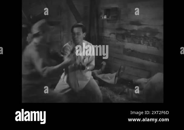 1950s - A fight breaks out among communist soldiers and soldiers of the Republic of China Armed ...