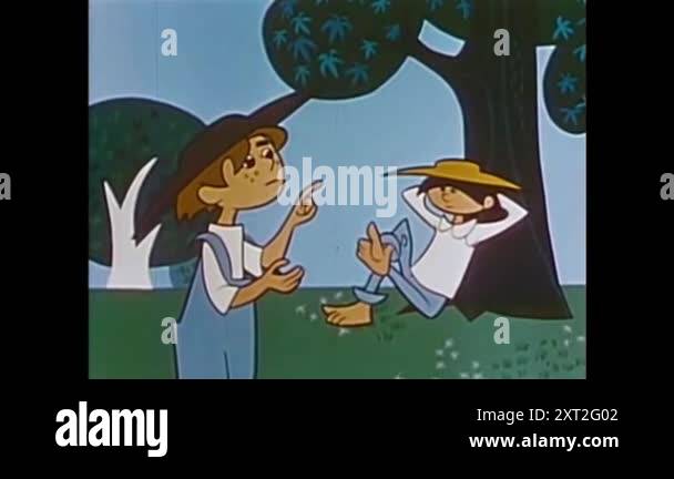1960 - In this animated film, Tom Sawyer and his friend pretend to be ...
