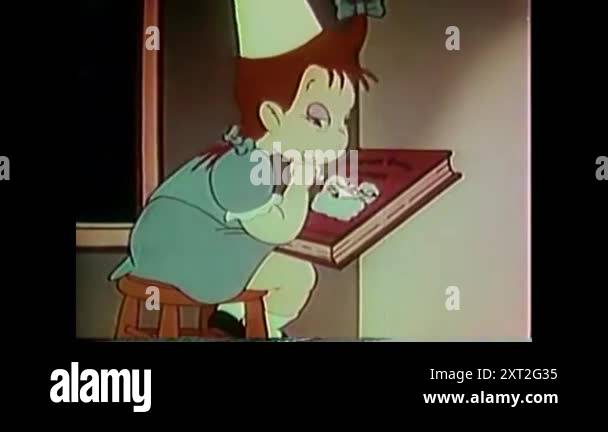1950 - In this animated film, Little Audrey is put in the corner of her ...
