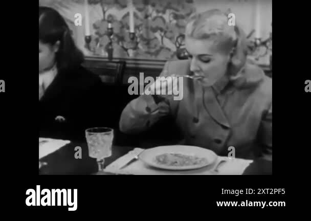Emily Post narrates this documentary about table manners from 1947 ...