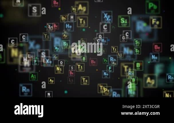 Periodic table black background Stock Videos & Footage - HD and 4K ...