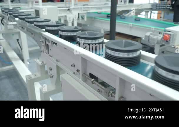 Quality Control of product fruits in factory. Fully automated ...