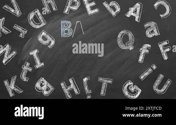 School drawing letters Stock Videos & Footage - HD and 4K Video Clips ...