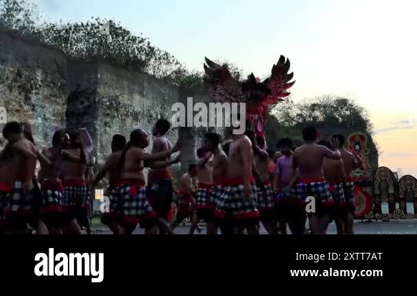 BALI, INDONESIA - July 17, 2024: Kecak Dance at Garuda Wisnu Kencana is ...