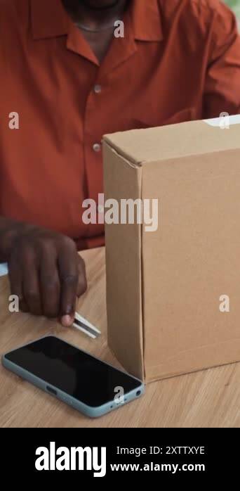 Delivered in box Stock Videos & Footage - HD and 4K Video Clips - Alamy
