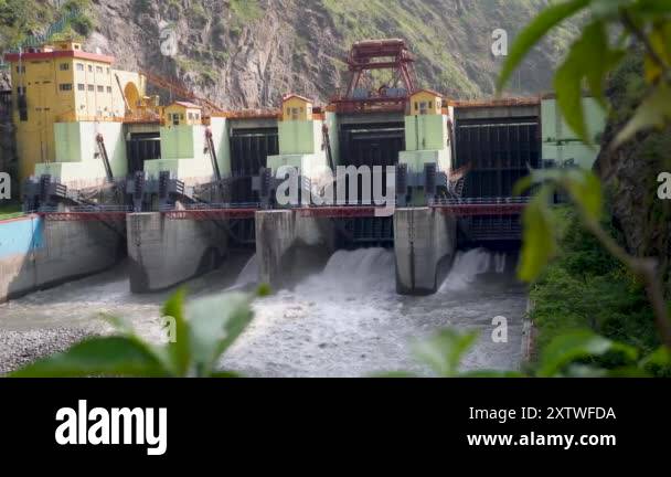 July25th2024, Himachal Pradesh, India. The Chamera-II hydroelectric ...