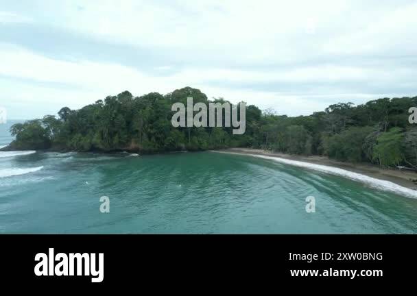 Wild Tropical Beach in Costa Rica (Playa Punta Uva, Puerto Viejo, Costa ...