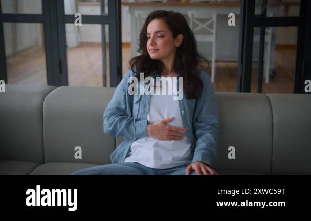 Couch sofa belly abdomen Stock Videos & Footage - HD and 4K Video Clips ...