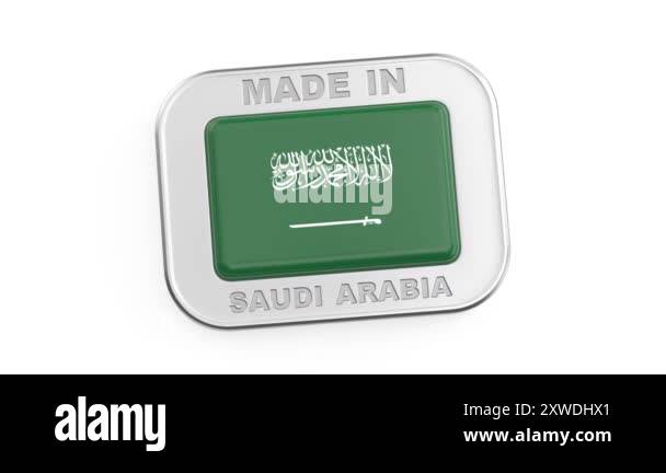 Saudi arabia badge Stock Videos & Footage - HD and 4K Video Clips - Alamy