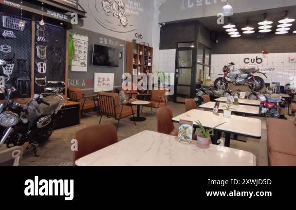 Modern cafe seating interior Stock Videos & Footage - HD and 4K Video ...