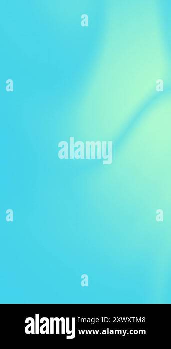 Abstract gradient animated background. Cyan and blue color, cloudy ...