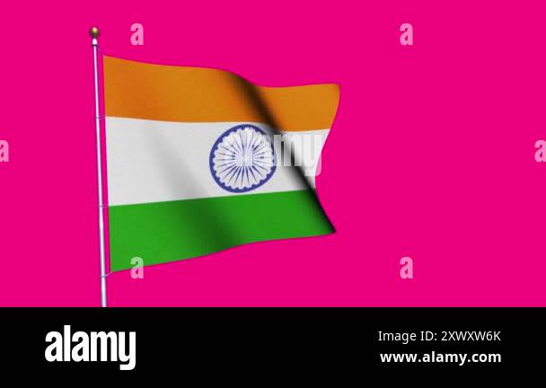 Saffron color flag Stock Videos & Footage - HD and 4K Video Clips - Alamy