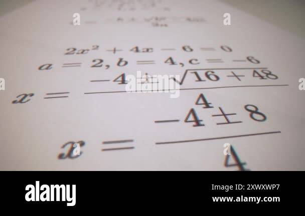 Algebraic notation Stock Videos & Footage - HD and 4K Video Clips - Alamy