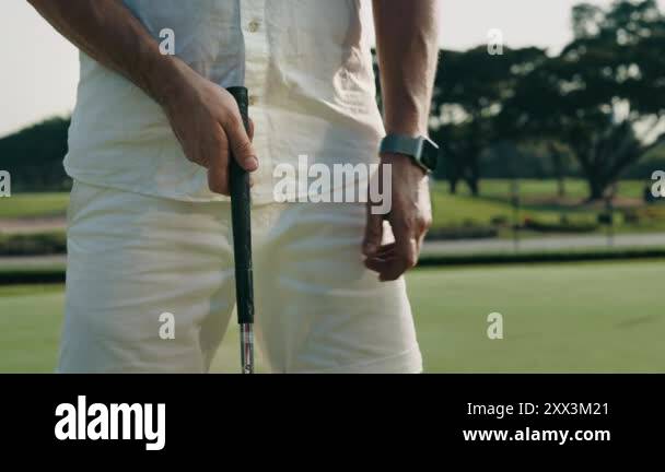 Professional male golfer preparing Stock Videos & Footage - HD and 4K ...