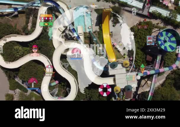Top view water park Stock Videos & Footage - HD and 4K Video Clips - Alamy