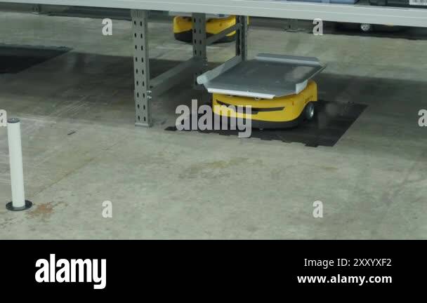 Demonstration of Smart warehouse management system with robotic ...