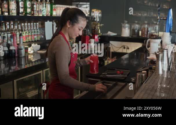 Cocktail bar staff uniform Stock Videos & Footage - HD and 4K Video ...