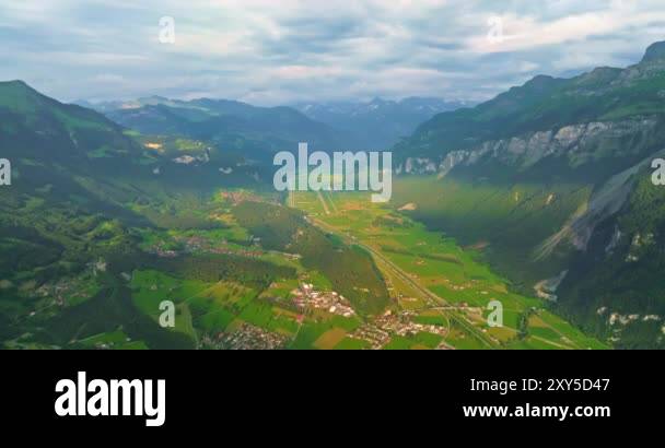 Incredible mountainous terrain of the Swiss Alps. Pristine stunning ...
