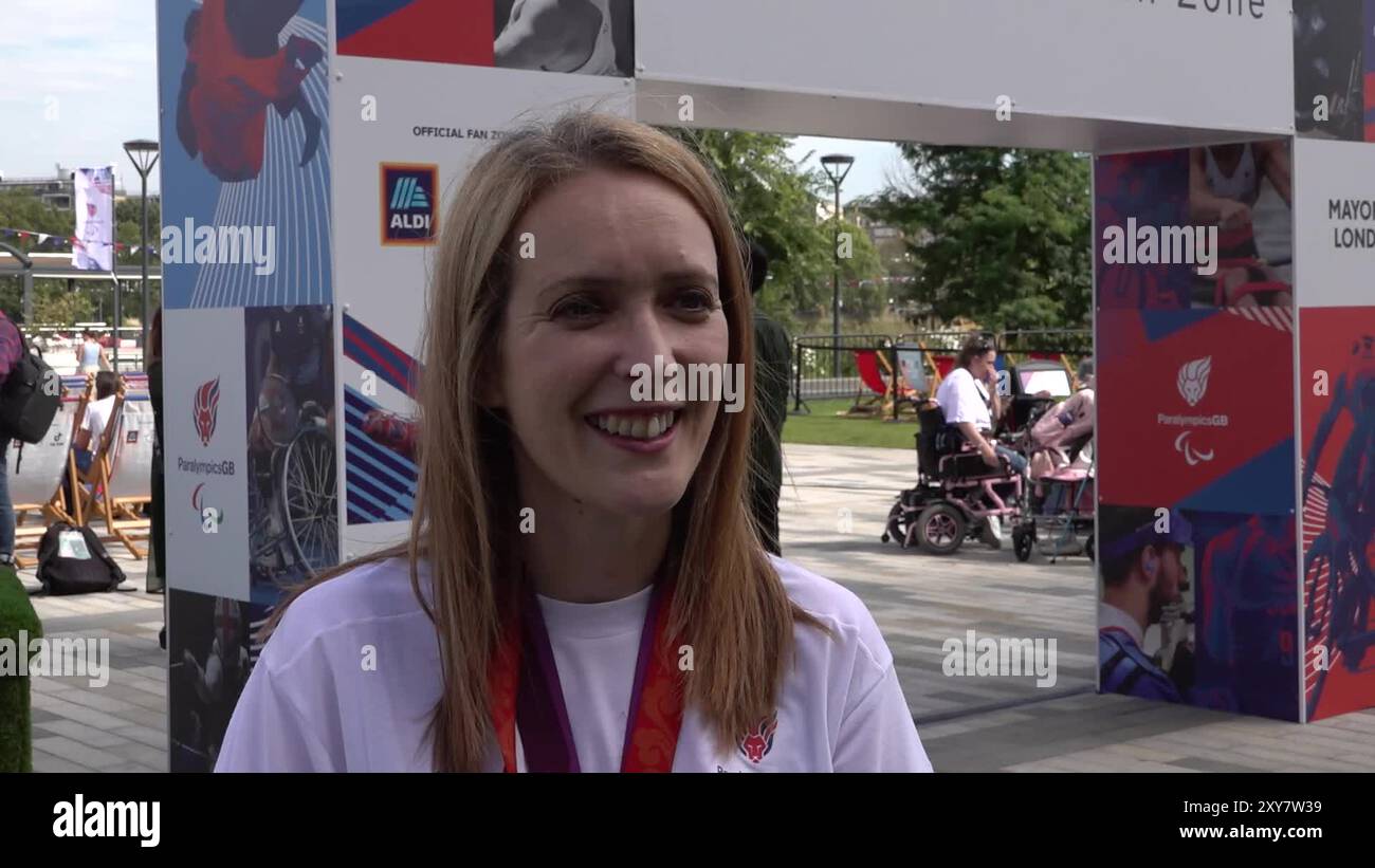 Danielle Brown and Kylie Grimes welcome official Paralympic fan zones ...