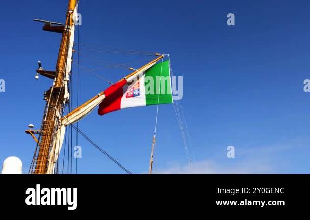 Italian navy flag Stock Videos & Footage - HD and 4K Video Clips - Alamy