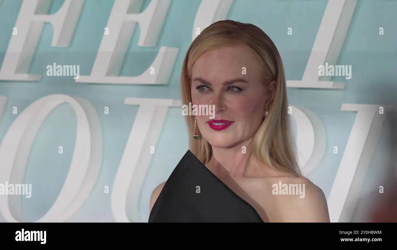 Stars of new Netflix series 'The Perfect Couple' walk red carpet at ...