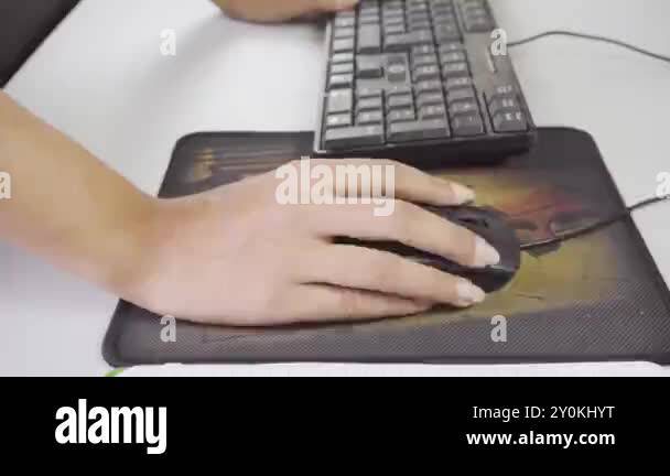 Computer mouse office environment Stock Videos & Footage - HD and 4K ...